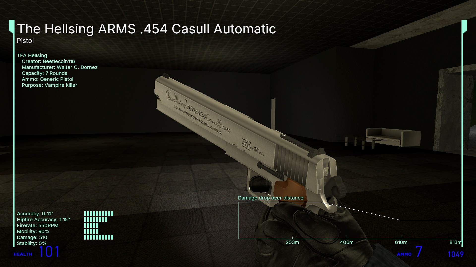 TFA Hellsing weapons Mod for Garry's Mod | GMod Mods