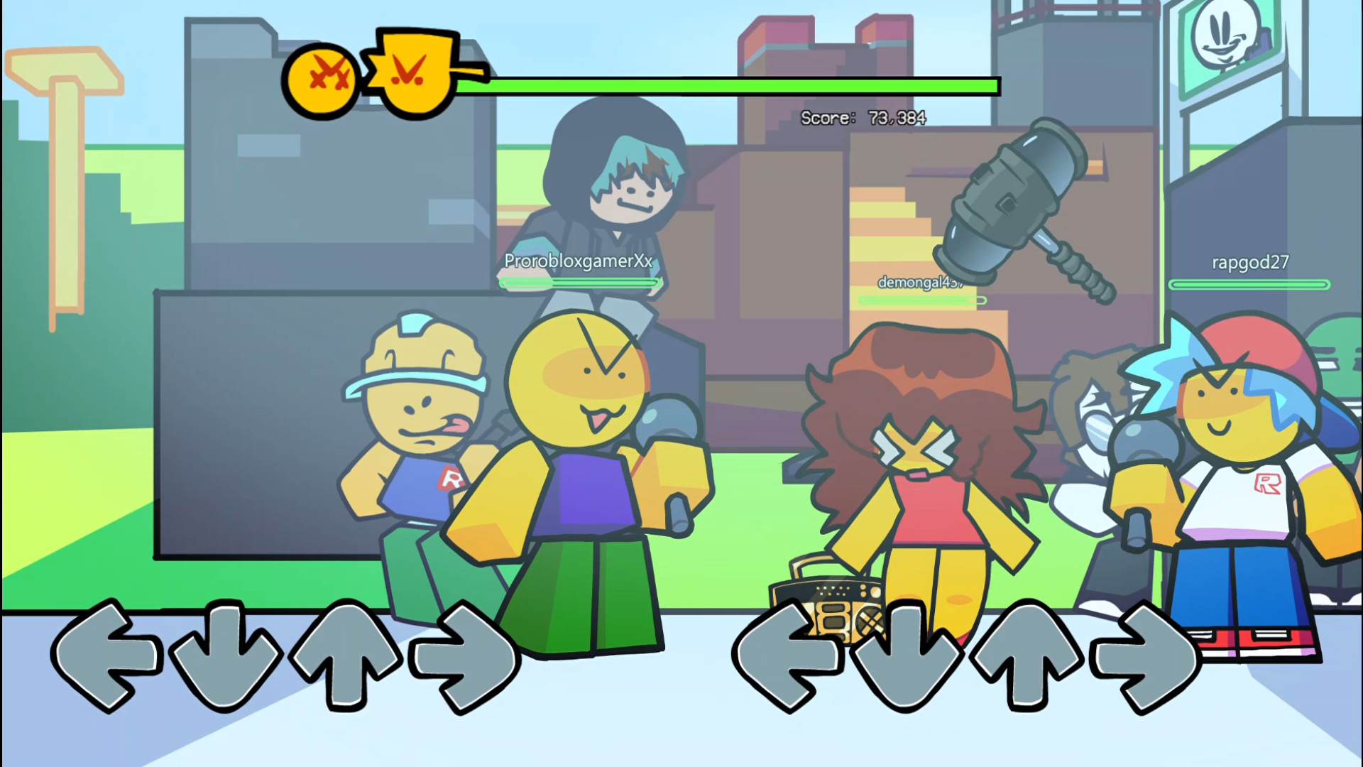 FNF NoobTown (V-Slice Port) Mod for Friday Night Funkin' | FNF Mods