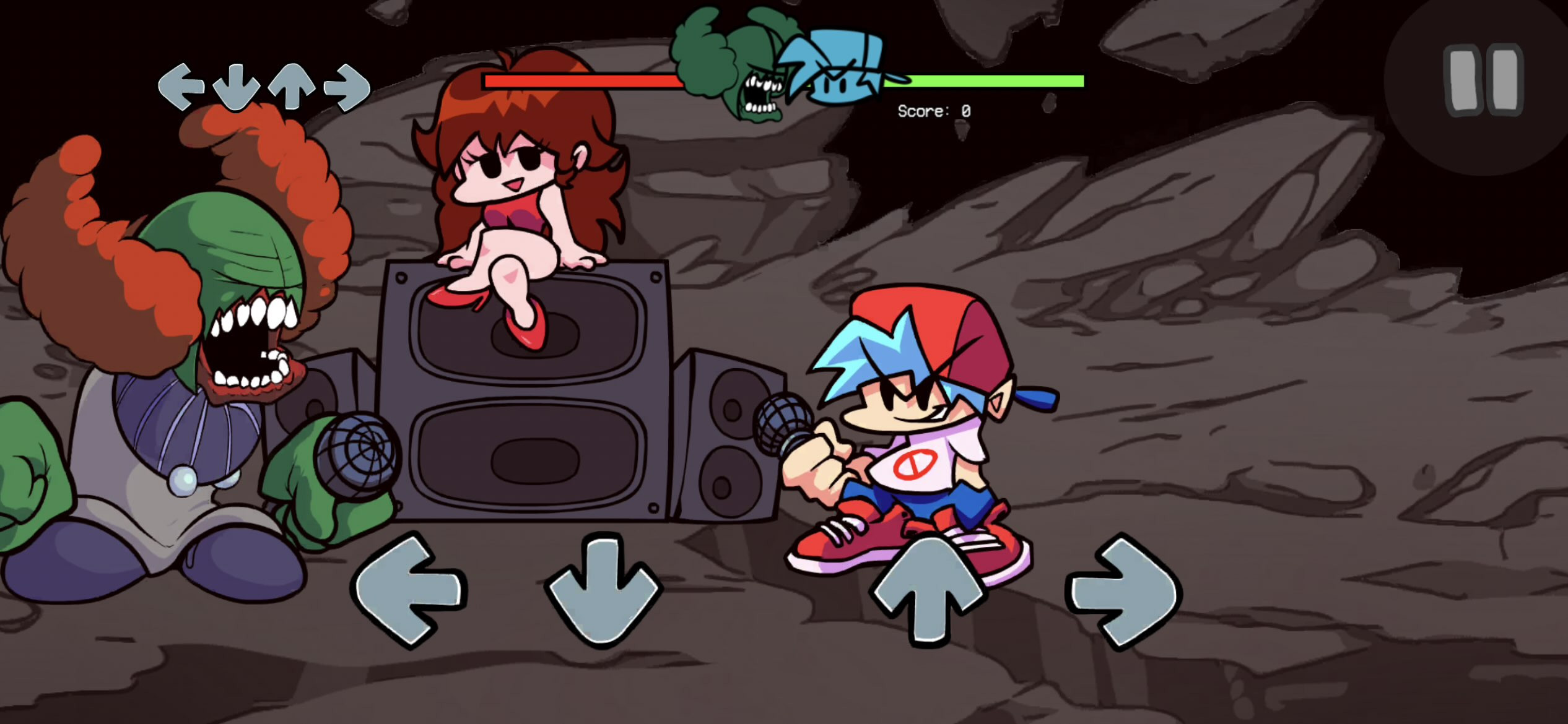 Full Ass Tricky V-Slice Port MOBILE SUPPORT Mod for Friday Night Funkin' | FNF Mods