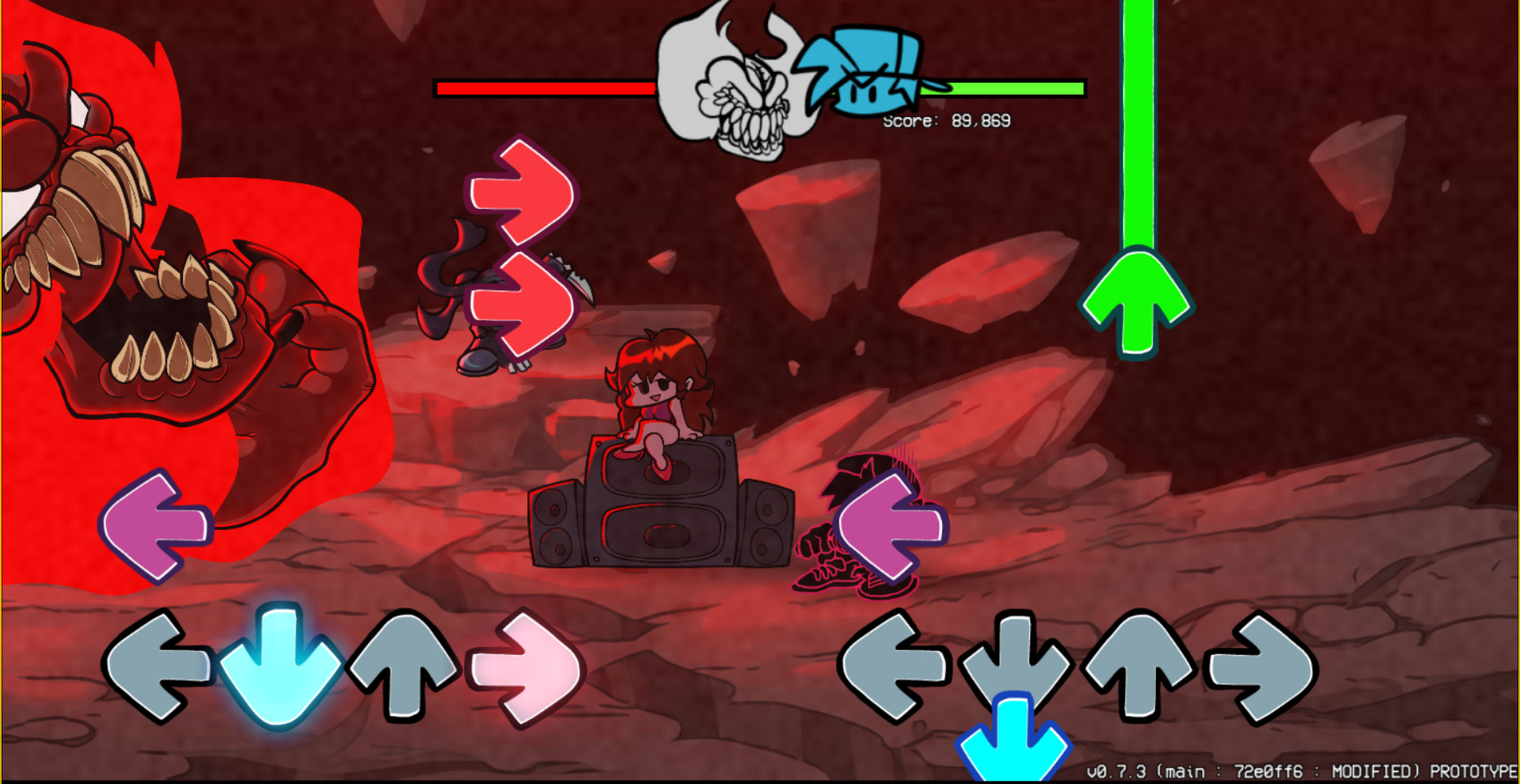 Full Ass Tricky V-Slice Port MOBILE SUPPORT Mod for Friday Night Funkin' | FNF Mods