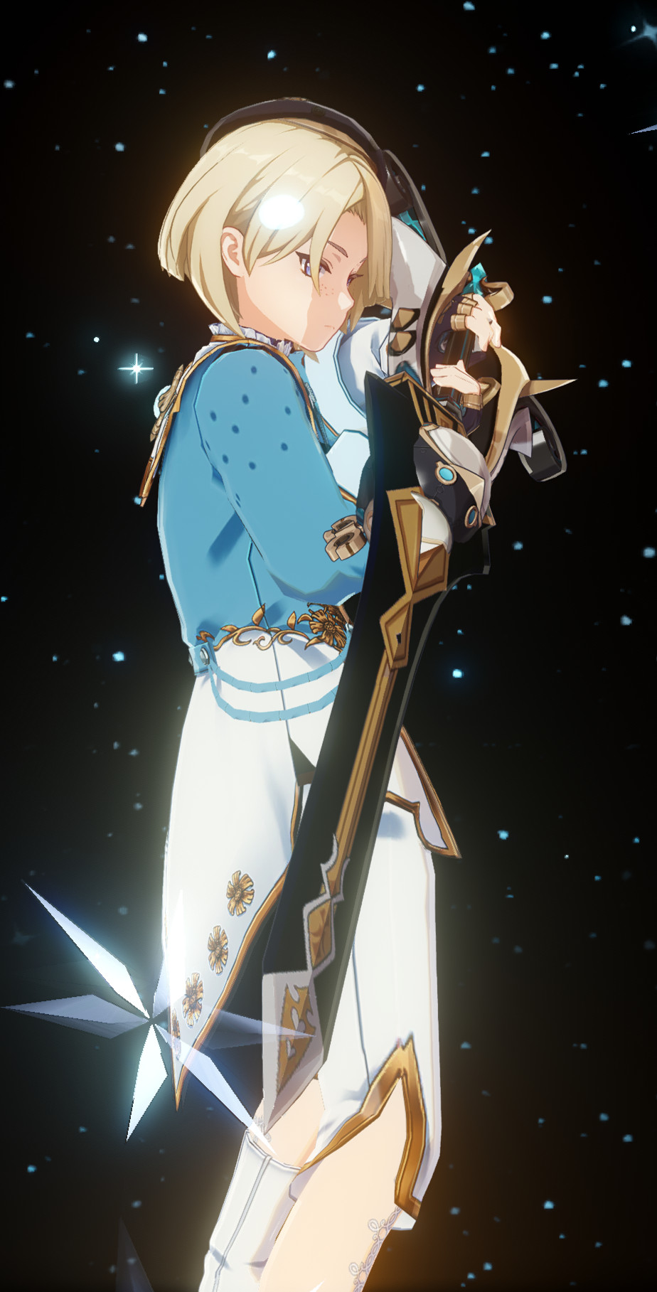 Grand Showsman Freminet Claymore Mod for Genshin Impact | GI Mods