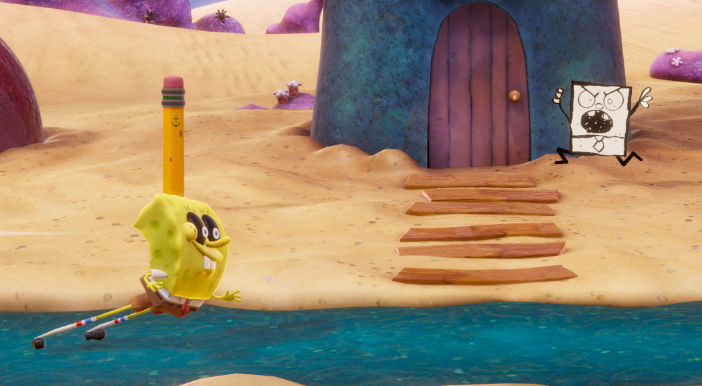 Dry SpongeBob Mod for Nickelodeon All-Star Brawl 2 | NASB2 Mods