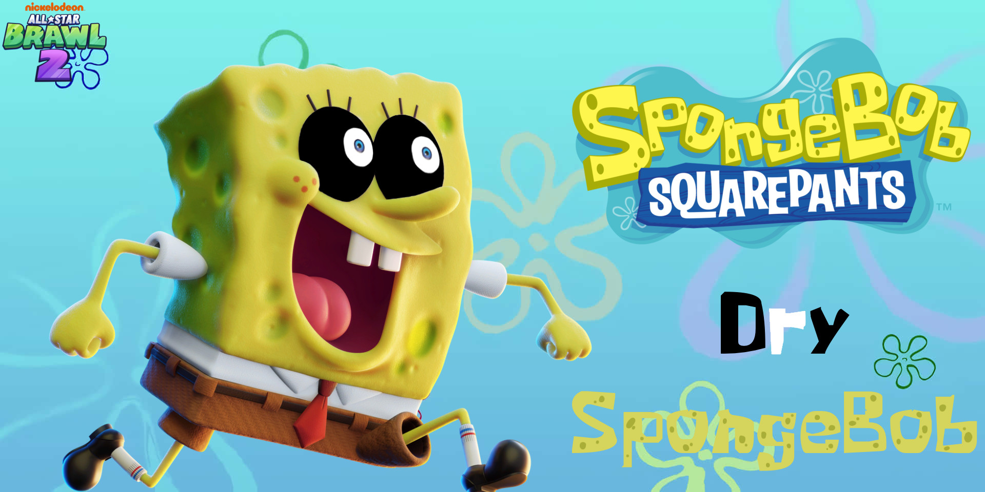 Dry SpongeBob Mod for Nickelodeon All-Star Brawl 2 | NASB2 Mods