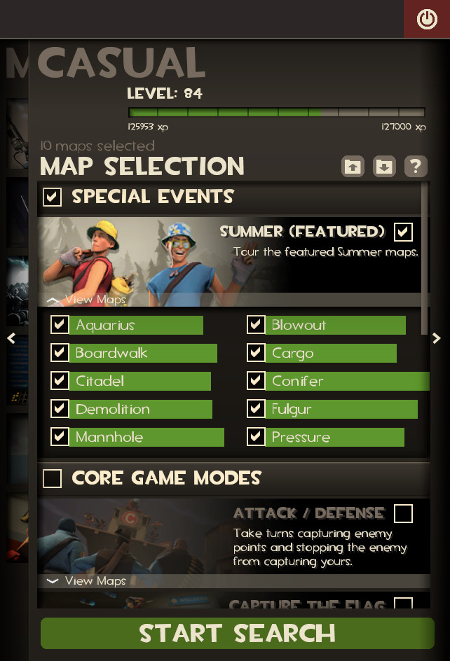 Custom Summer Map Section Image Mod for Team Fortress 2 | TF2 Mods