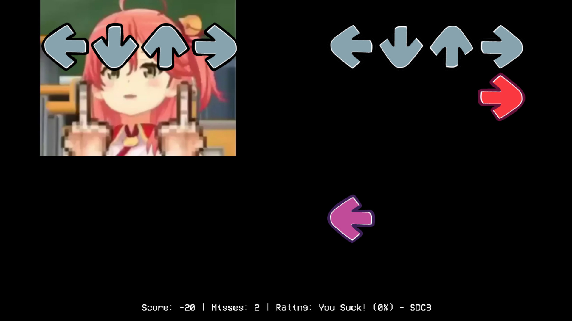 Elite Miko Swearing Chart Mod for Friday Night Funkin' | FNF Mods