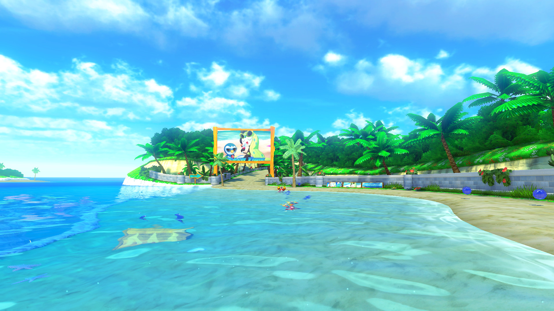 Meloetta's Beach Mod for Mario Kart 8 Deluxe | MK8D Mods