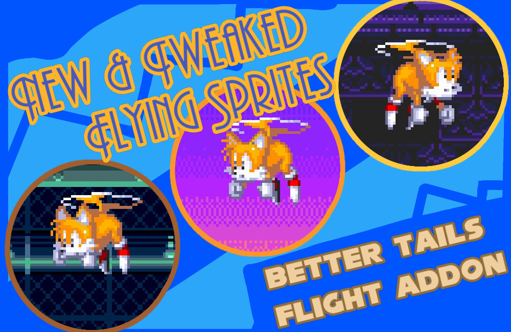 New & Tweaked Flying Sprites (BTF Addon) Mod for Sonic 3 A.I.R. | S3AIR ...