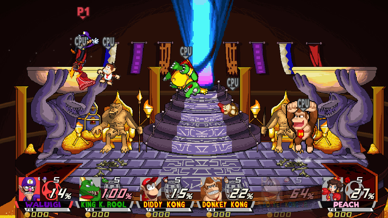 Donkey Kong Country 2 - Krocodile Kore (9.5/CMC+) Mod for Super Smash ...