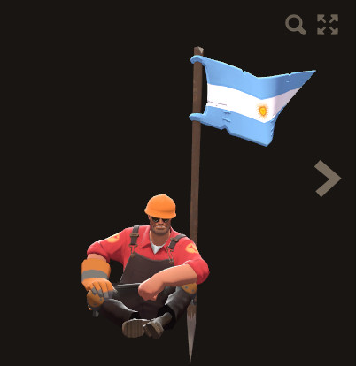 Argentinian Flag for Flying Colors Mod for Team Fortress 2 | TF2 Mods