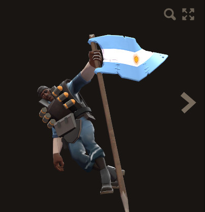 Argentinian Flag for Flying Colors Mod for Team Fortress 2 | TF2 Mods