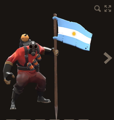 Argentinian Flag for Flying Colors Mod for Team Fortress 2 | TF2 Mods