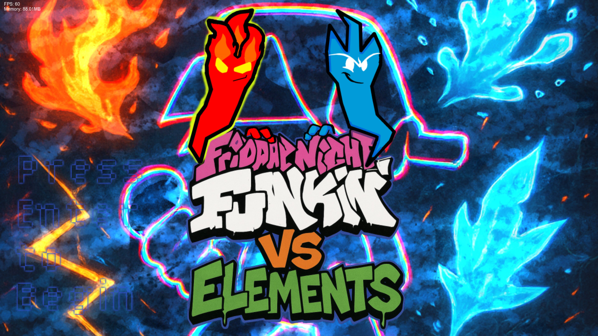 Friday Night Funkin Vs Elements Beta Mod for Friday Night Funkin' | FNF ...