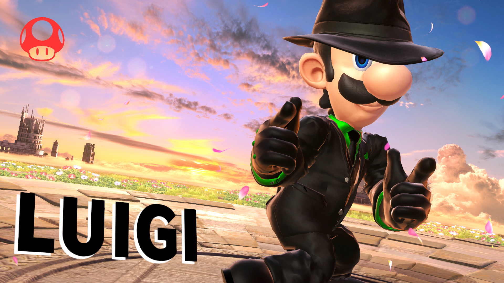 Mafioso Luigi Mod for Super Smash Bros. Ultimate | SSBU Mods