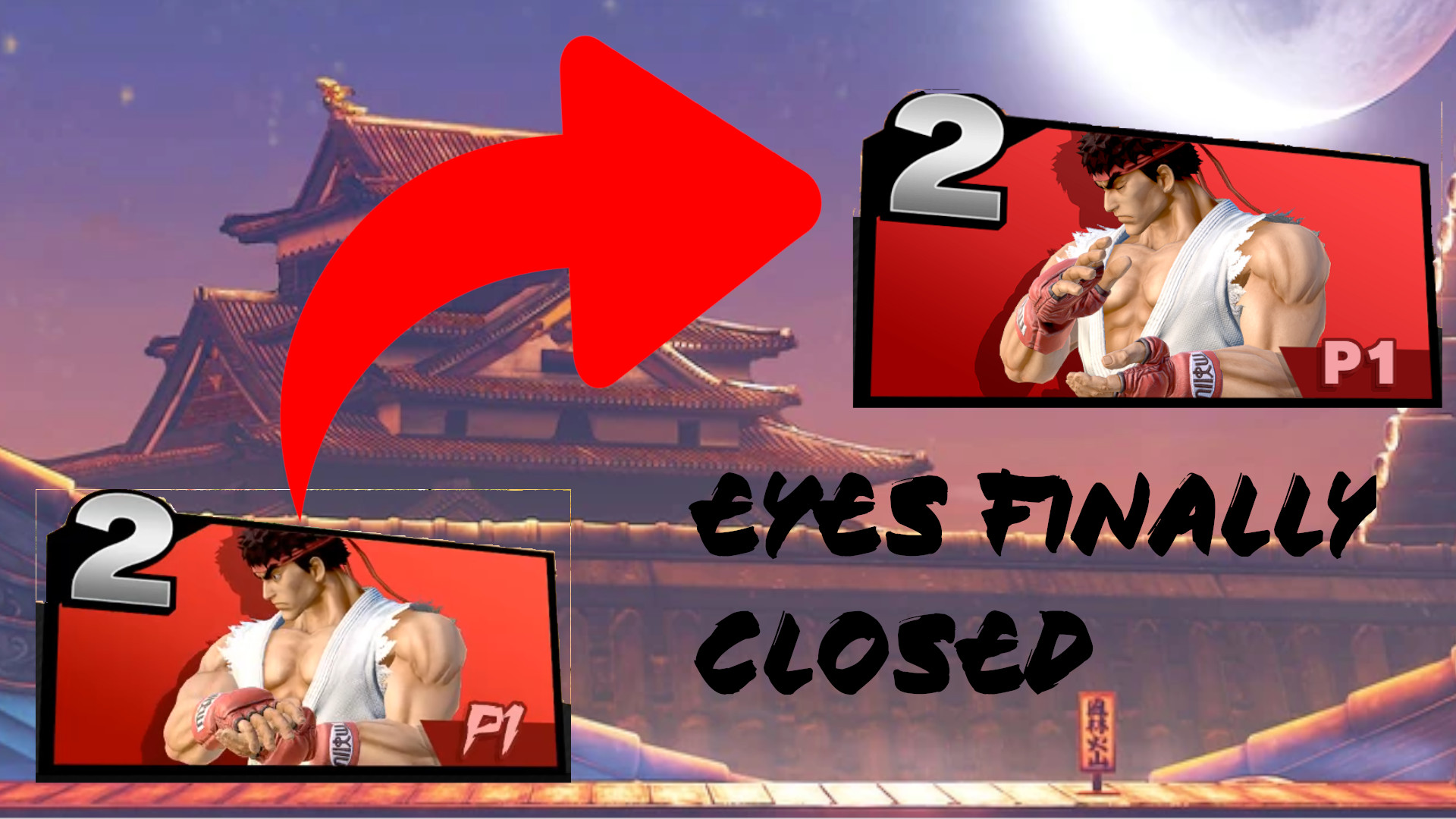 Ryu's Lose Screen Animation Fix Mod for Super Smash Bros. Ultimate ...