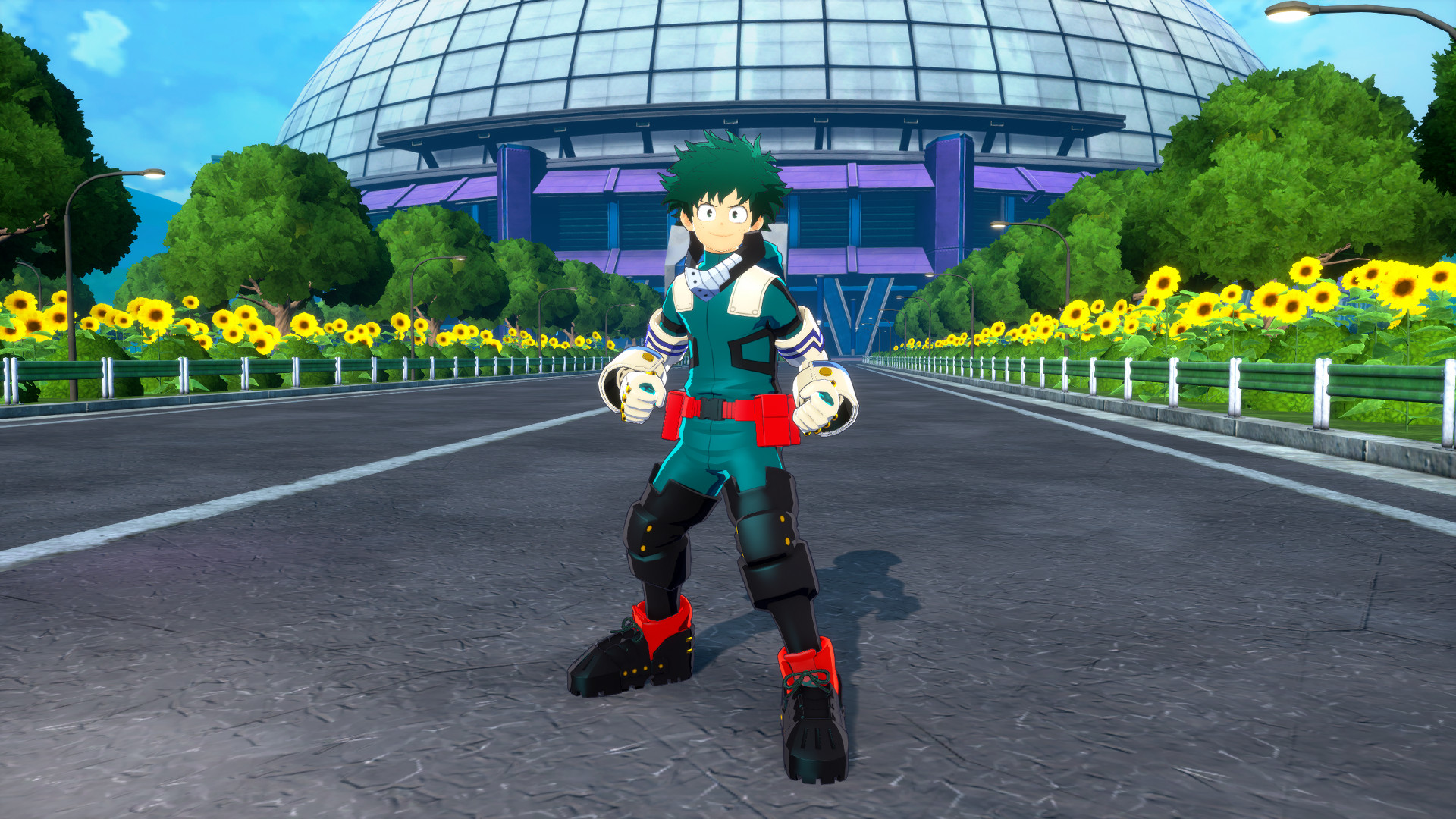 Season 1/2 Menu Background with Sunflowers Mod for My Hero Ultra Rumble ...