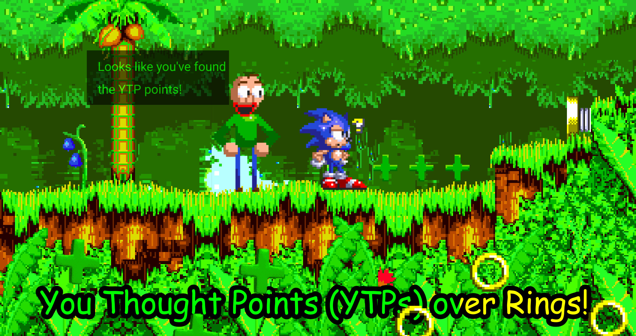 You Thought Points (YTPs) over Rings Mod for Sonic 3 A.I.R. | S3AIR Mods