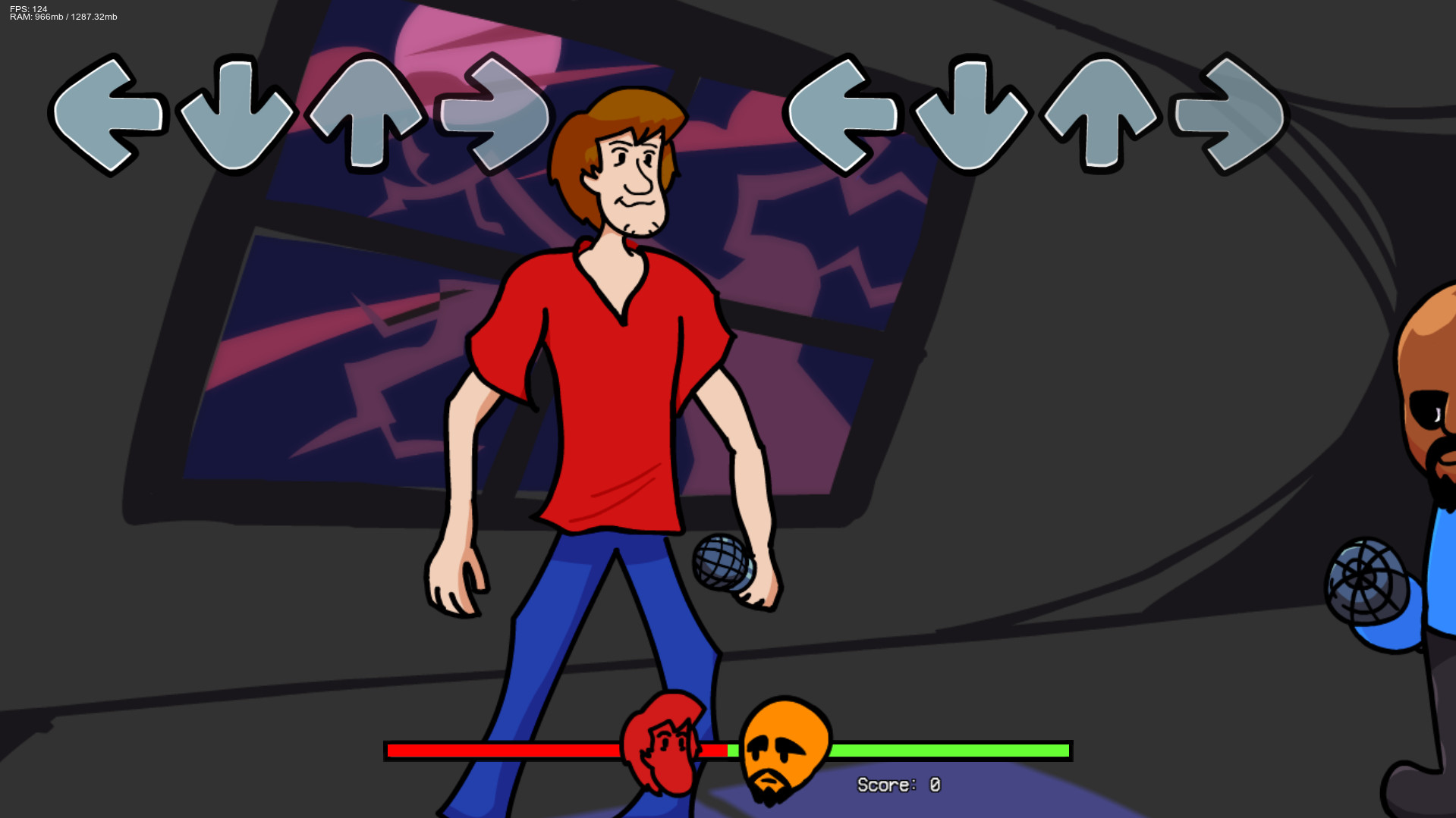 [Multi-Key] Shaggy VSlice Pre-Release V2 Mod for Friday Night Funkin' | FNF Mods