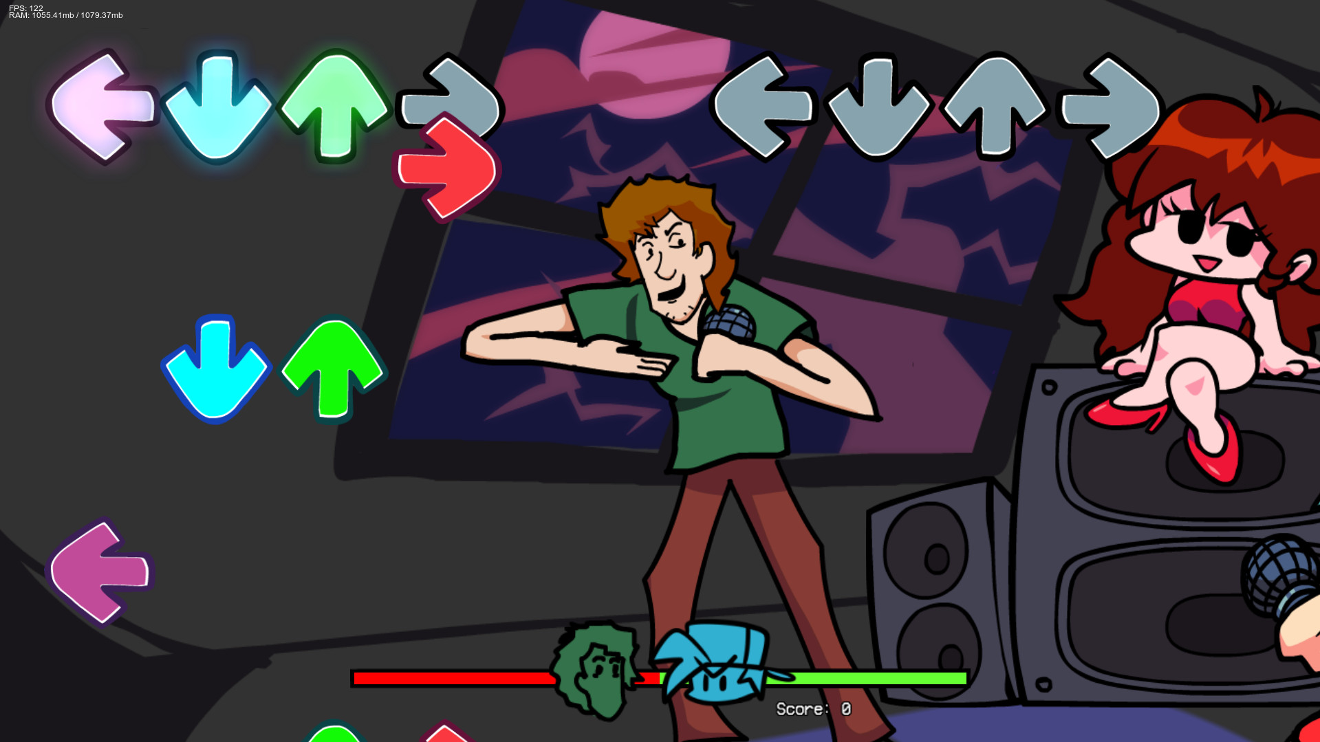 FNF VS Shaggy VSlice port Mod for Friday Night Funkin' | FNF Mods