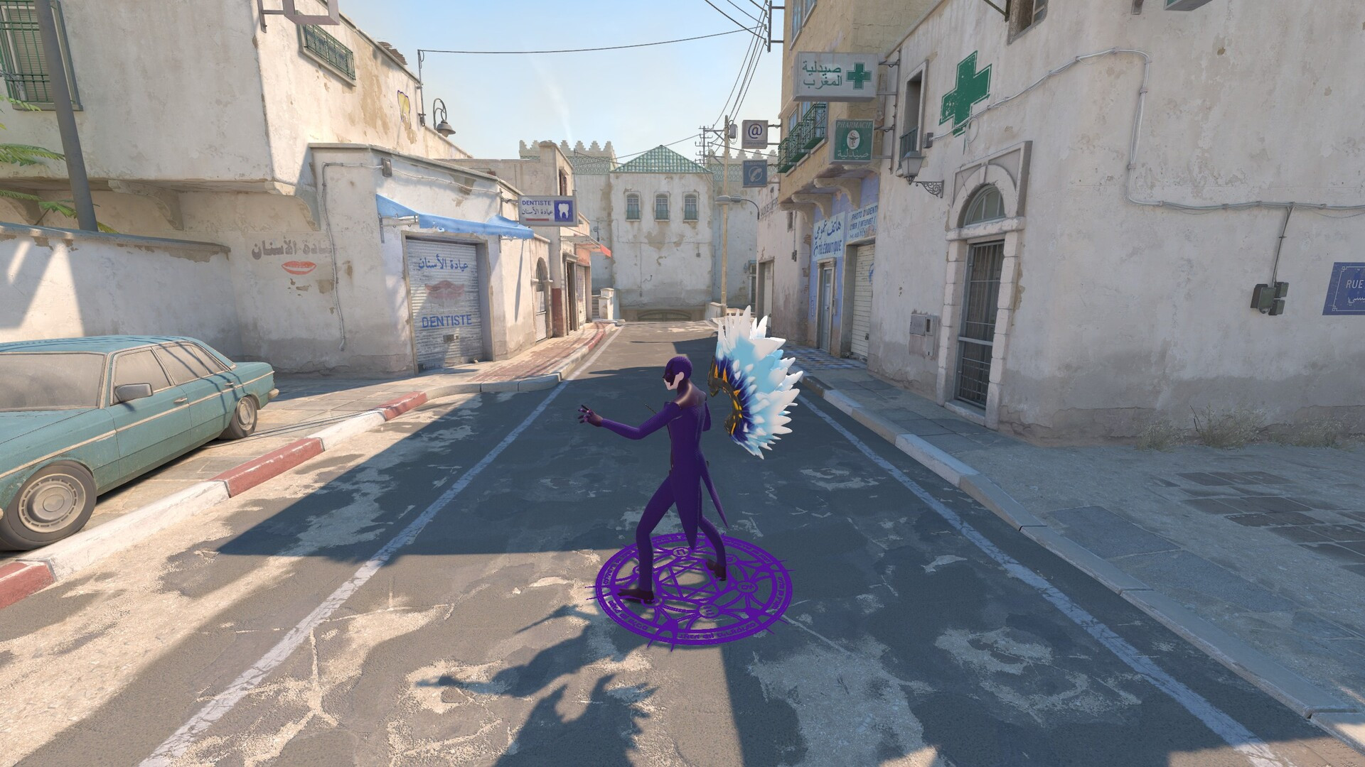 Sapphire Angel Wings Mod for Counter-Strike 2 | CS2 Mods