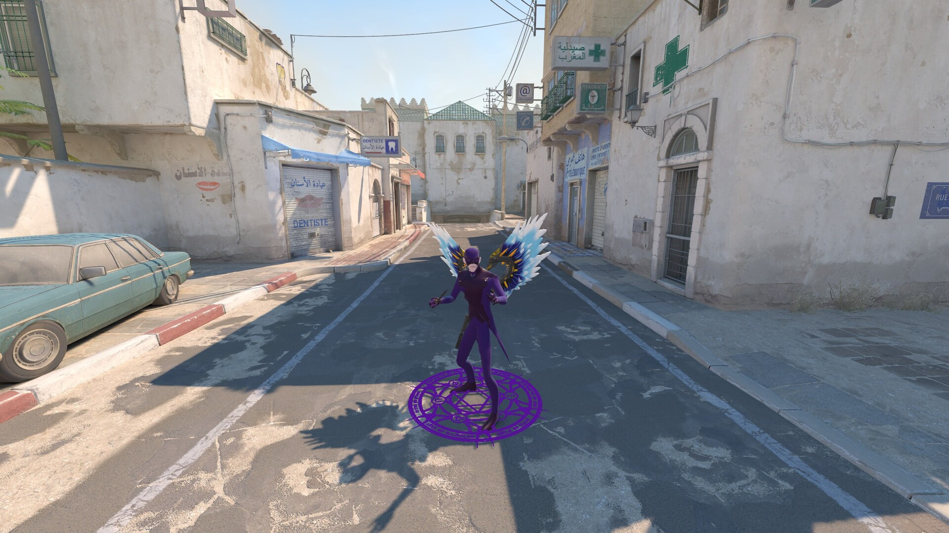 Sapphire Angel Wings Mod for Counter-Strike 2 | CS2 Mods