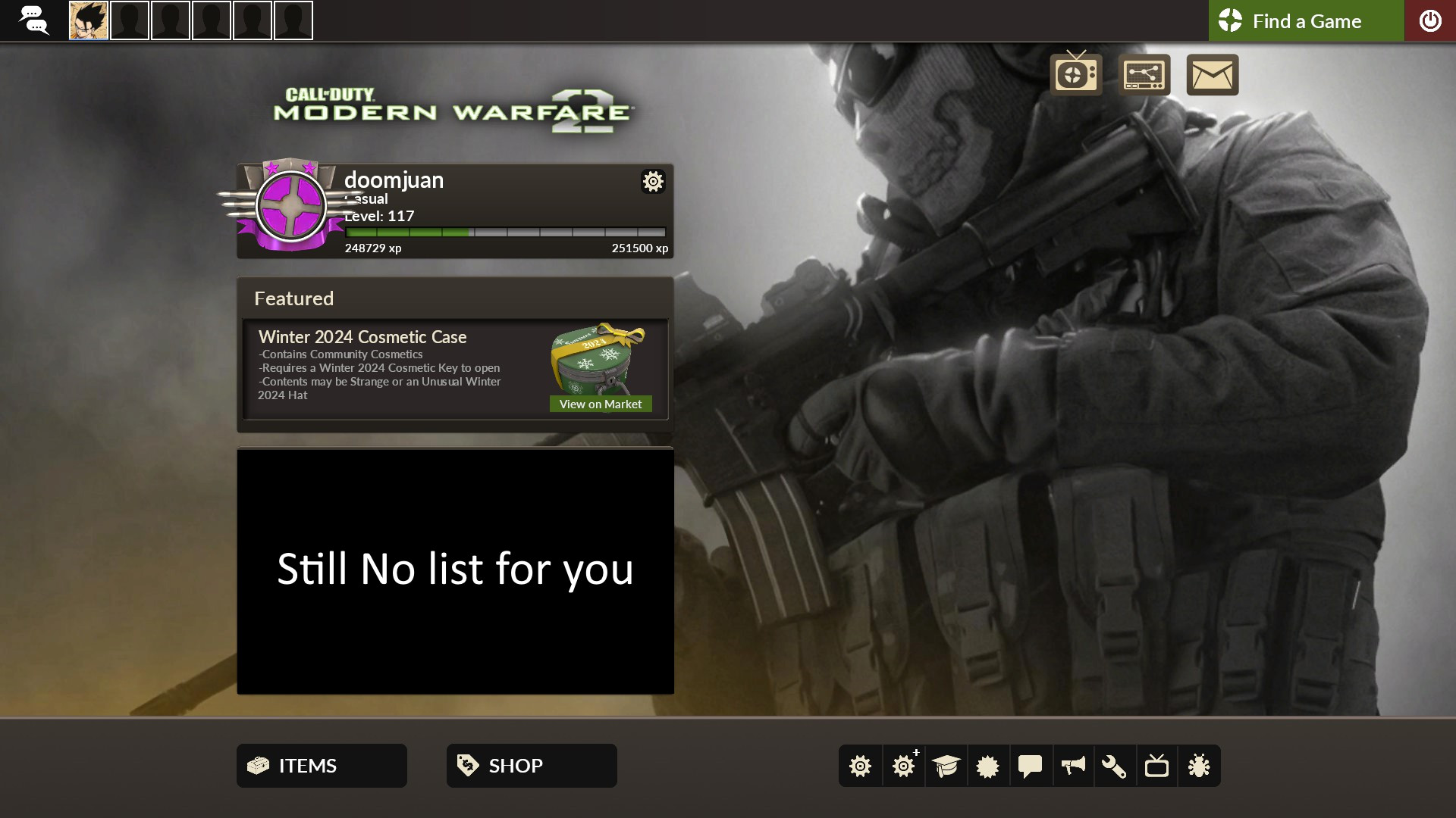 CoD: Modern Warfare 2 Menu Pack Mod for Team Fortress 2 | TF2 Mods