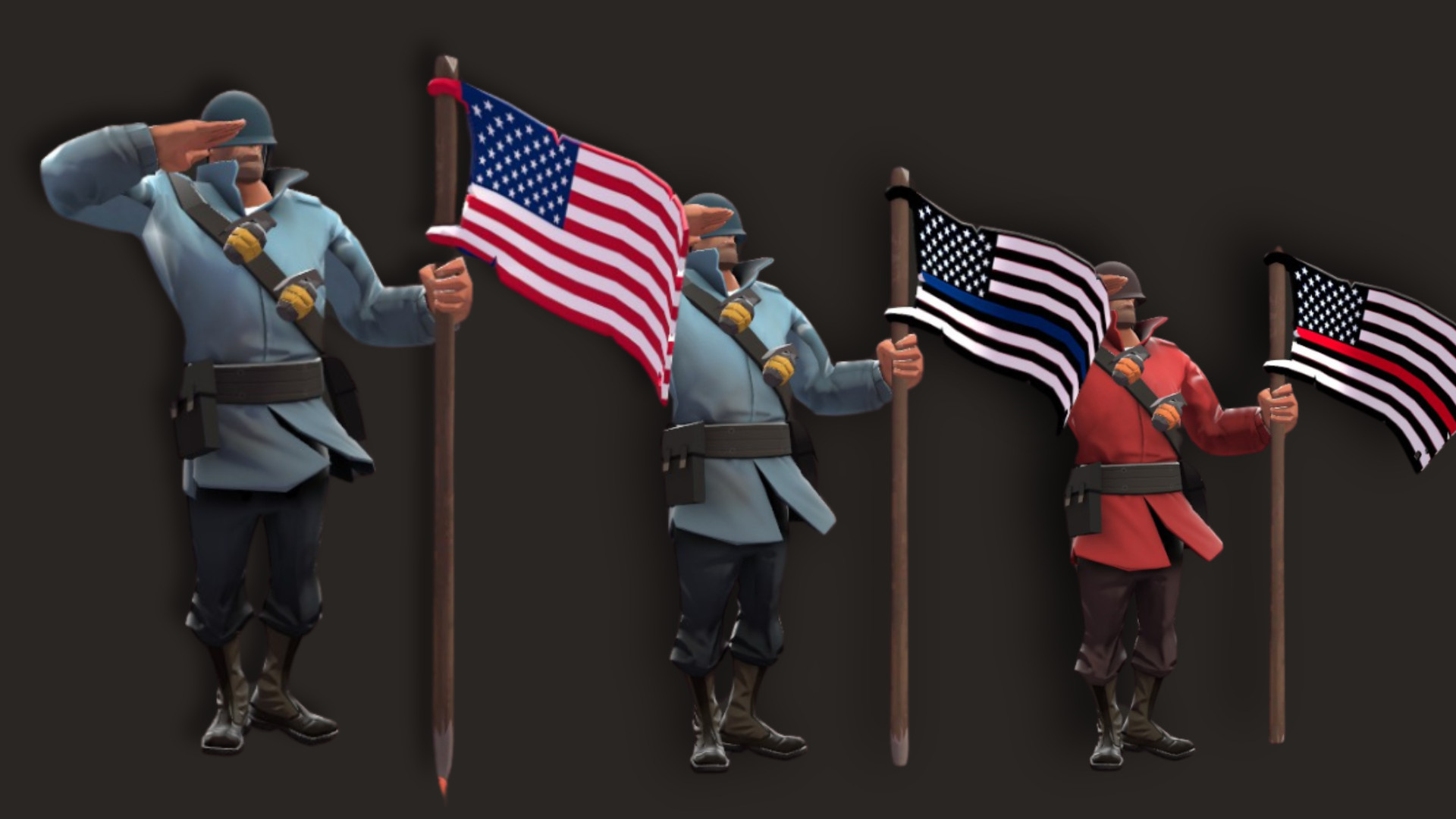 American Flag Flying Colors Mod for Team Fortress 2 | TF2 Mods