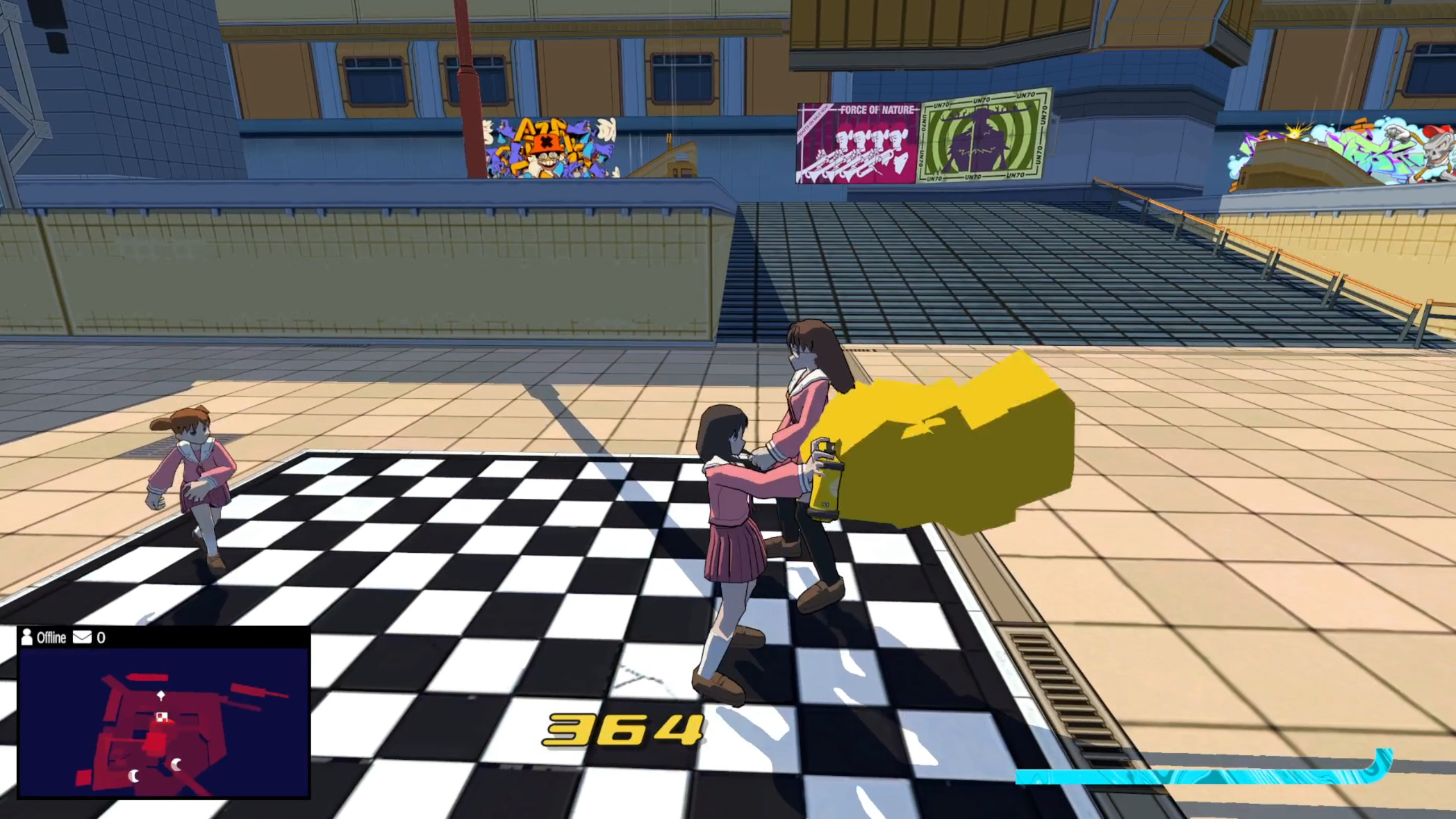 Azumanga Daioh Characters Mod for Bomb Rush Cyberfunk | BRC Mods