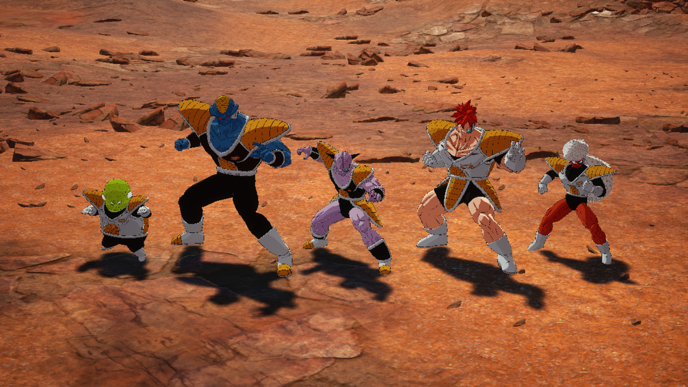 Custom Battle Cooler Armoured Squad Vs Ginyu Force Mod for Dragon Ball ...