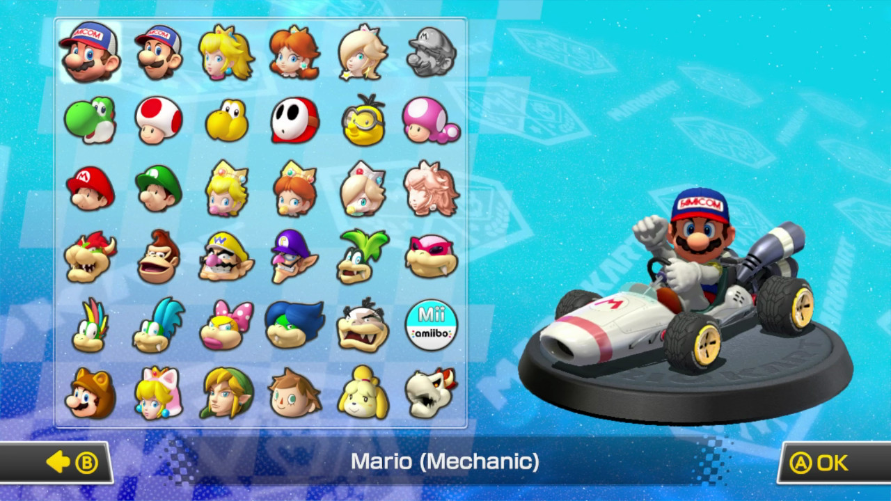 Mario Kart Tour Mechanic Pack with MKT Animations Mod for Mario Kart 8 ...