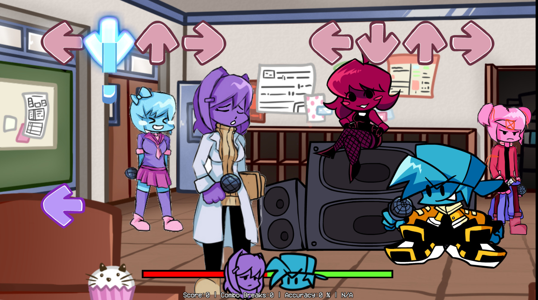 Doki Doki Takeover Minus Mod for Friday Night Funkin' | FNF Mods