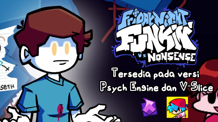 Nonsense 1.5 Dub Indonesia [FANDUB] Mod for Friday Night Funkin' | FNF Mods