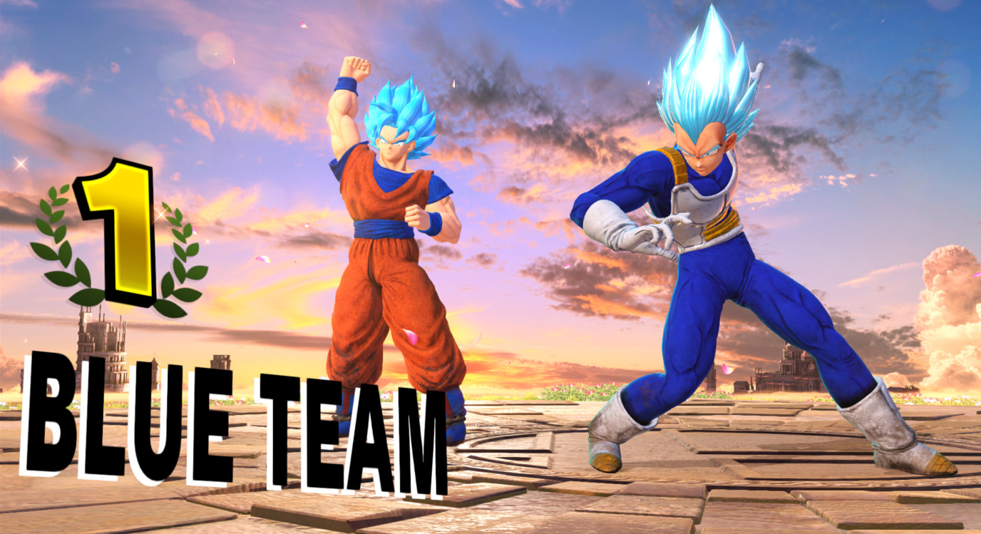 Vegeta Super Saiyan & Super Saiyan Blue Mod for Super Smash Bros ...