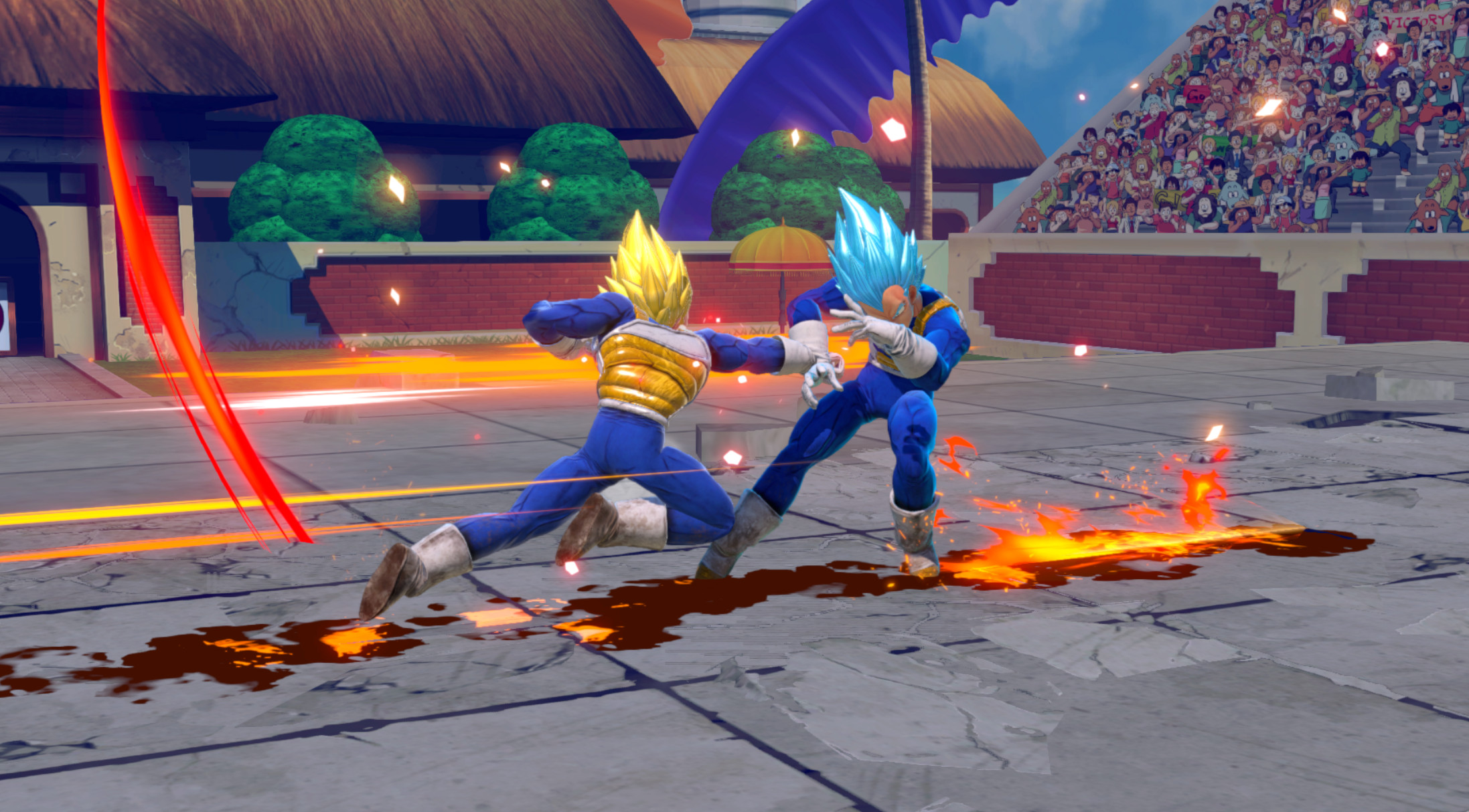Vegeta Super Saiyan & Super Saiyan Blue Mod for Super Smash Bros ...