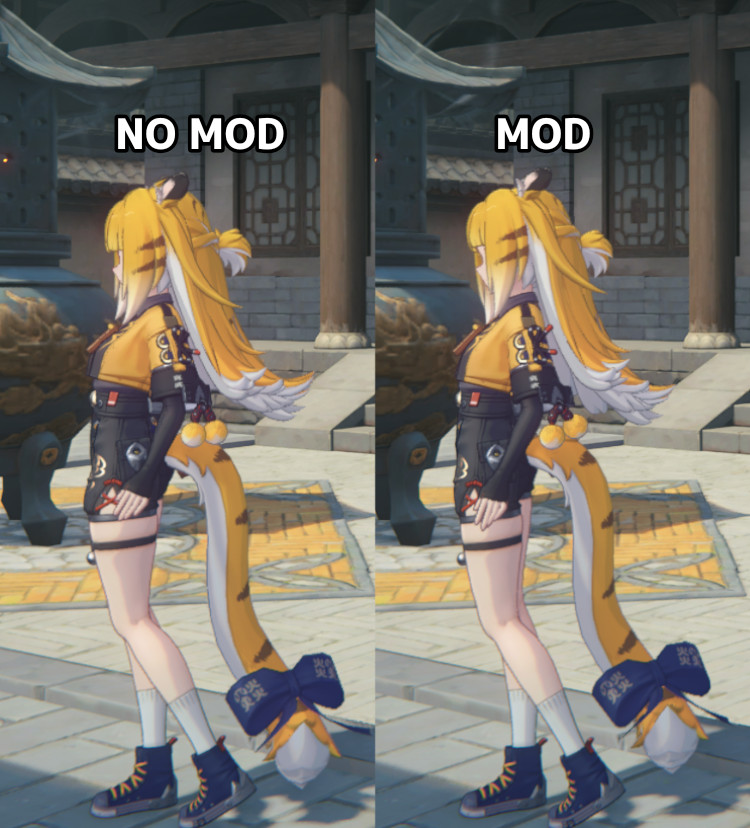 Smaller Ju Fufu Mod for Zenless Zone Zero | ZZZ Mods