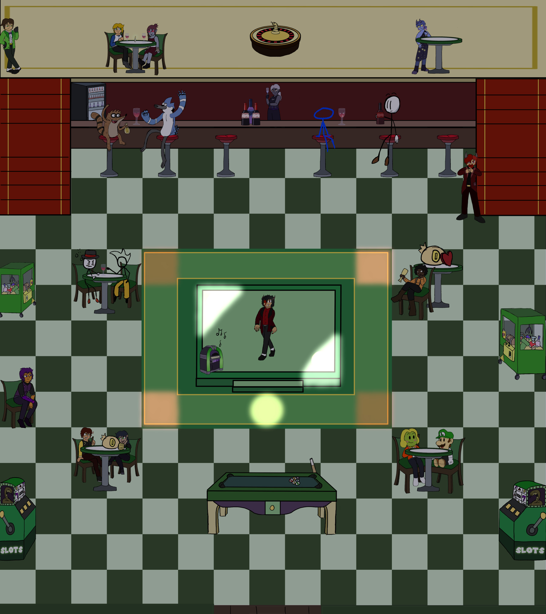 [SENSITIVE CONTENT] Blackjack Casino Mod for Party Project | PProject Mods