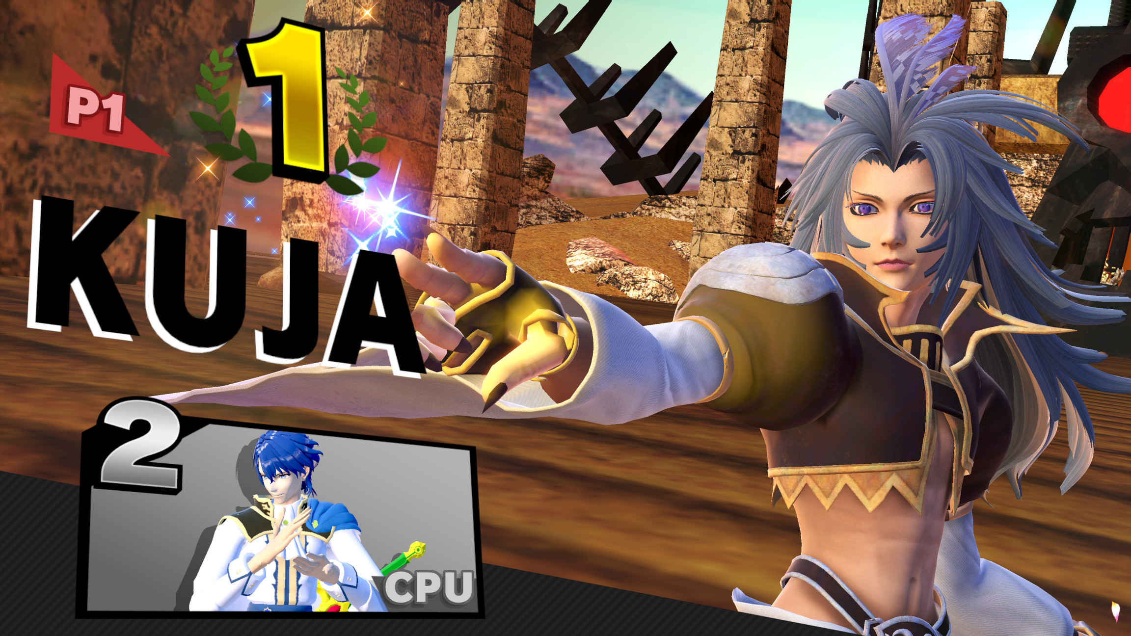 Kuja over Zelda Mod for Super Smash Bros. Ultimate | SSBU Mods