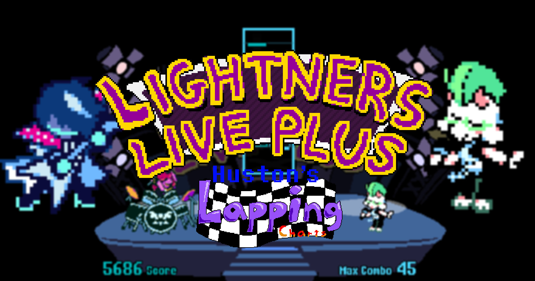 Huston's Lapping Charts Mod for Deltarune: Lightners Live Plus | D:LLP Mods