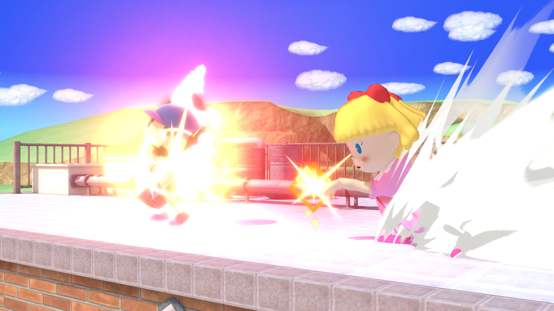 Paula (EarthBound) over Ness Mod for Super Smash Bros. Ultimate | SSBU Mods