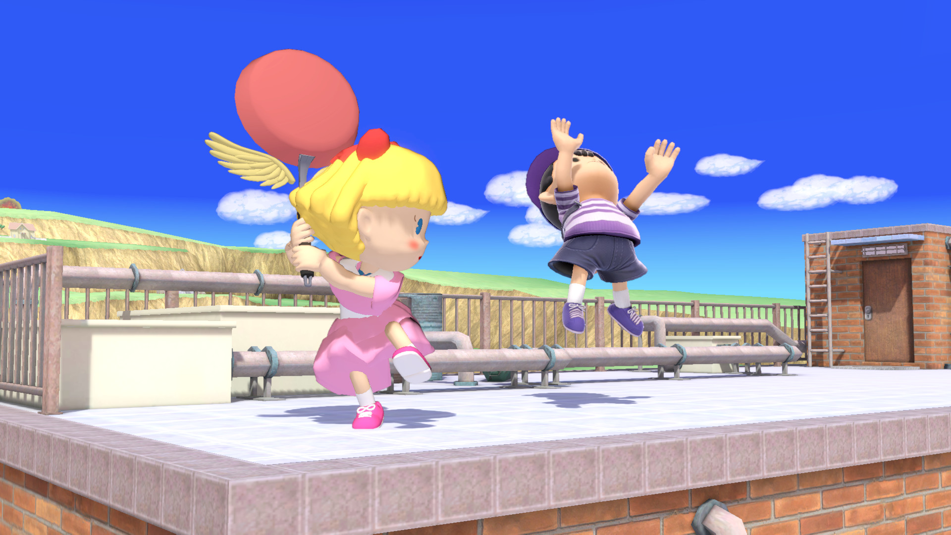 Paula (EarthBound) over Ness Mod for Super Smash Bros. Ultimate | SSBU Mods