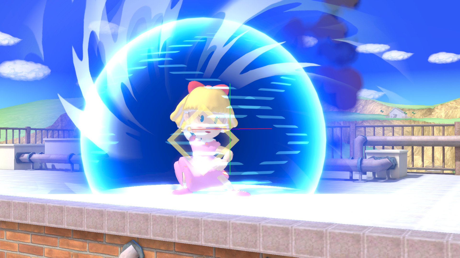 Paula (EarthBound) over Ness Mod for Super Smash Bros. Ultimate | SSBU Mods