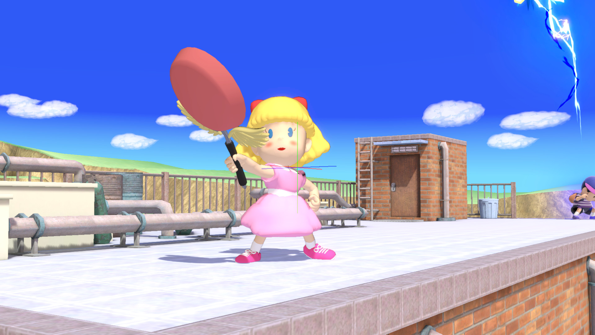 Paula (EarthBound) over Ness Mod for Super Smash Bros. Ultimate | SSBU Mods