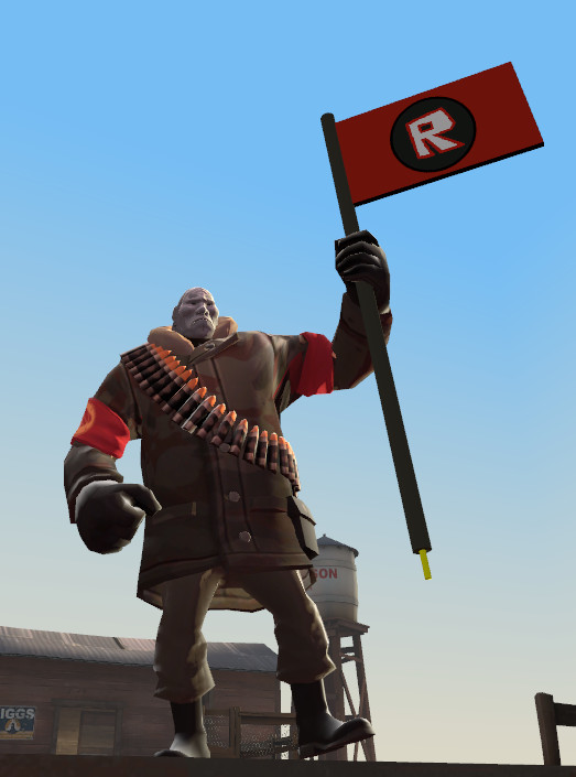Roblox CTF flag (Flying Colors Replacement) Mod for Team Fortress 2 ...