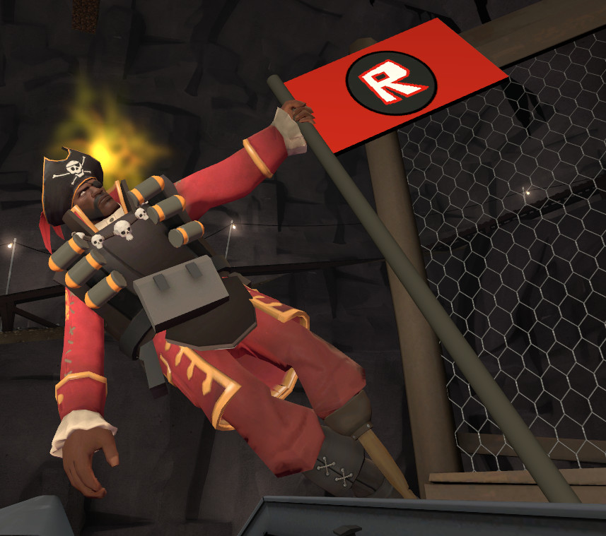 Roblox CTF flag (Flying Colors Replacement) Mod for Team Fortress 2 ...