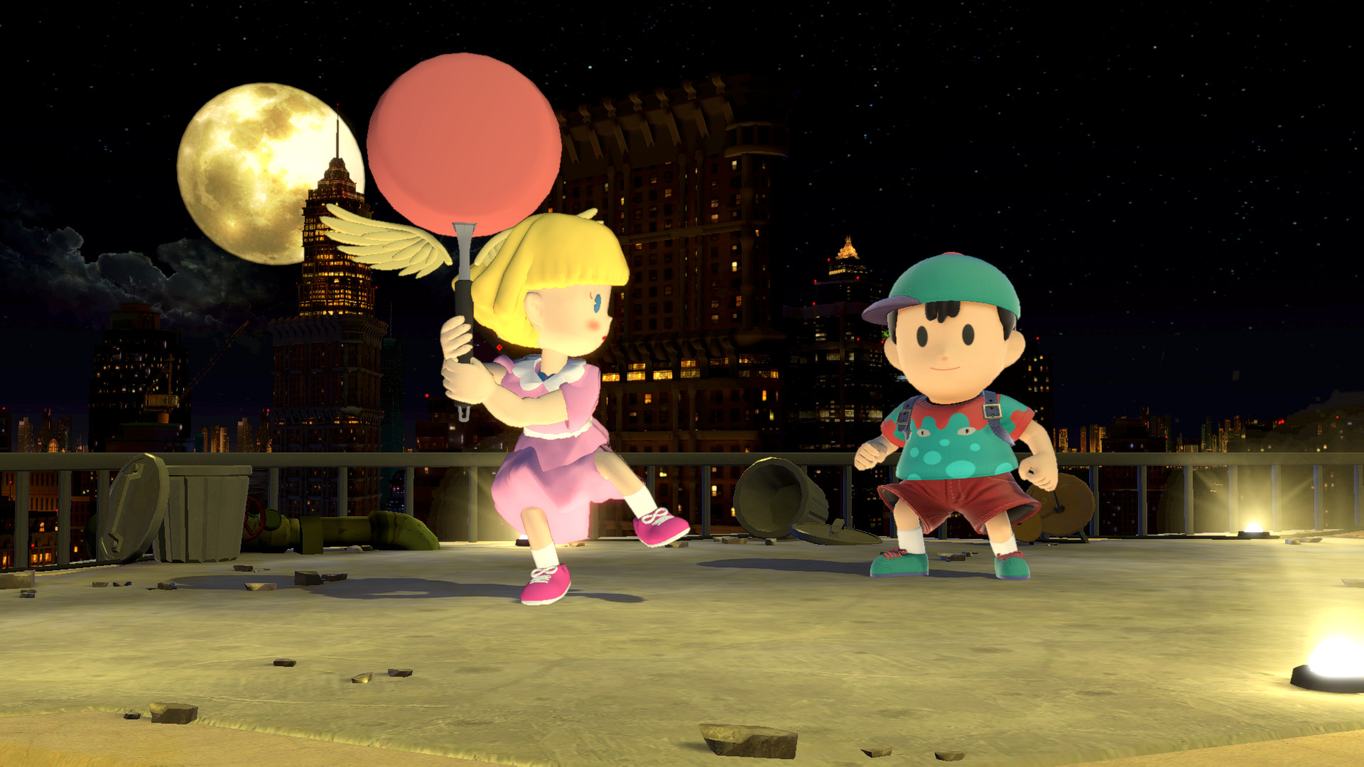Paula (EarthBound) over Ness Mod for Super Smash Bros. Ultimate | SSBU Mods