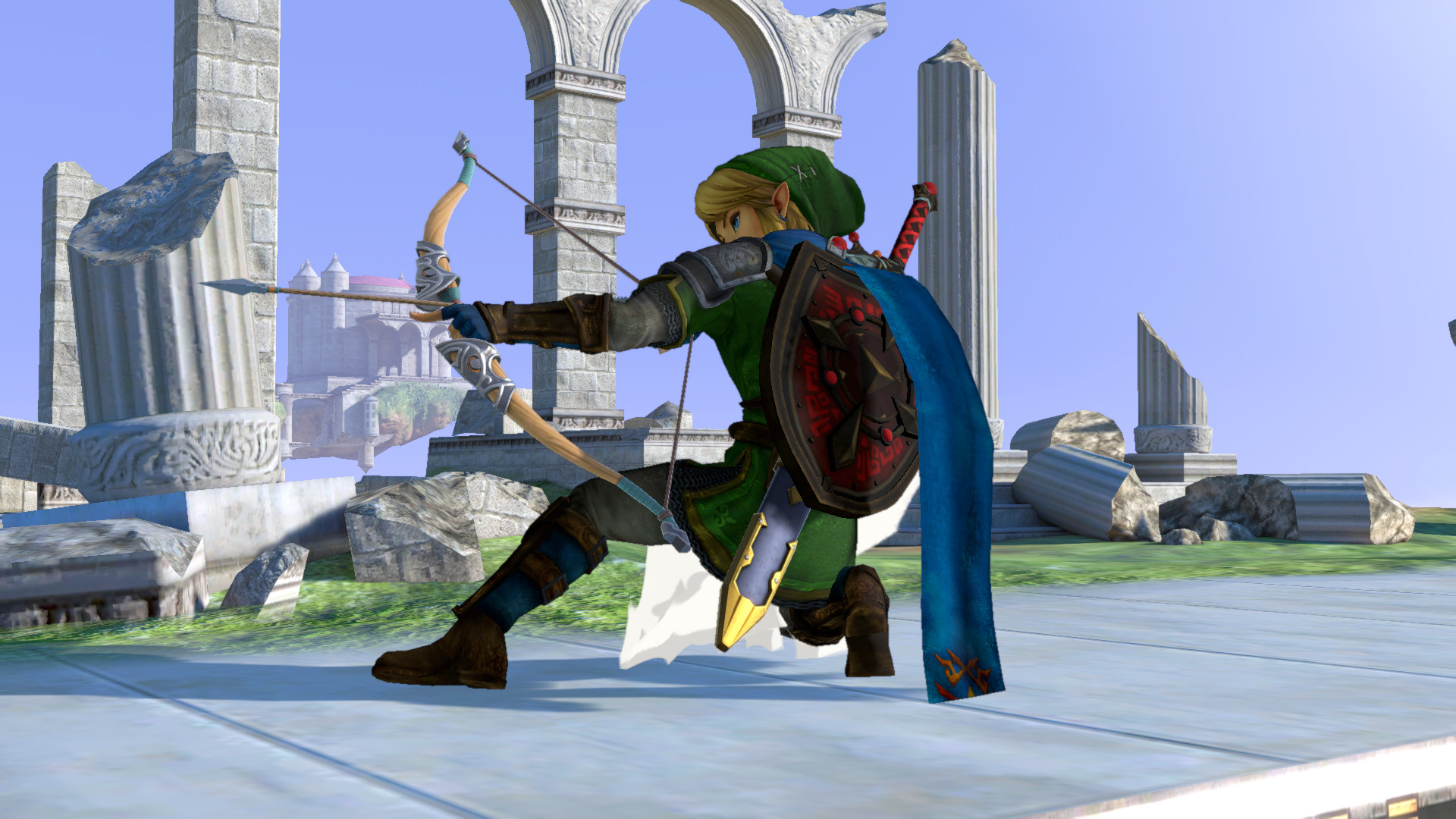 Hyrule Warriors Link over BotW Link Mod for Super Smash Bros. Ultimate ...