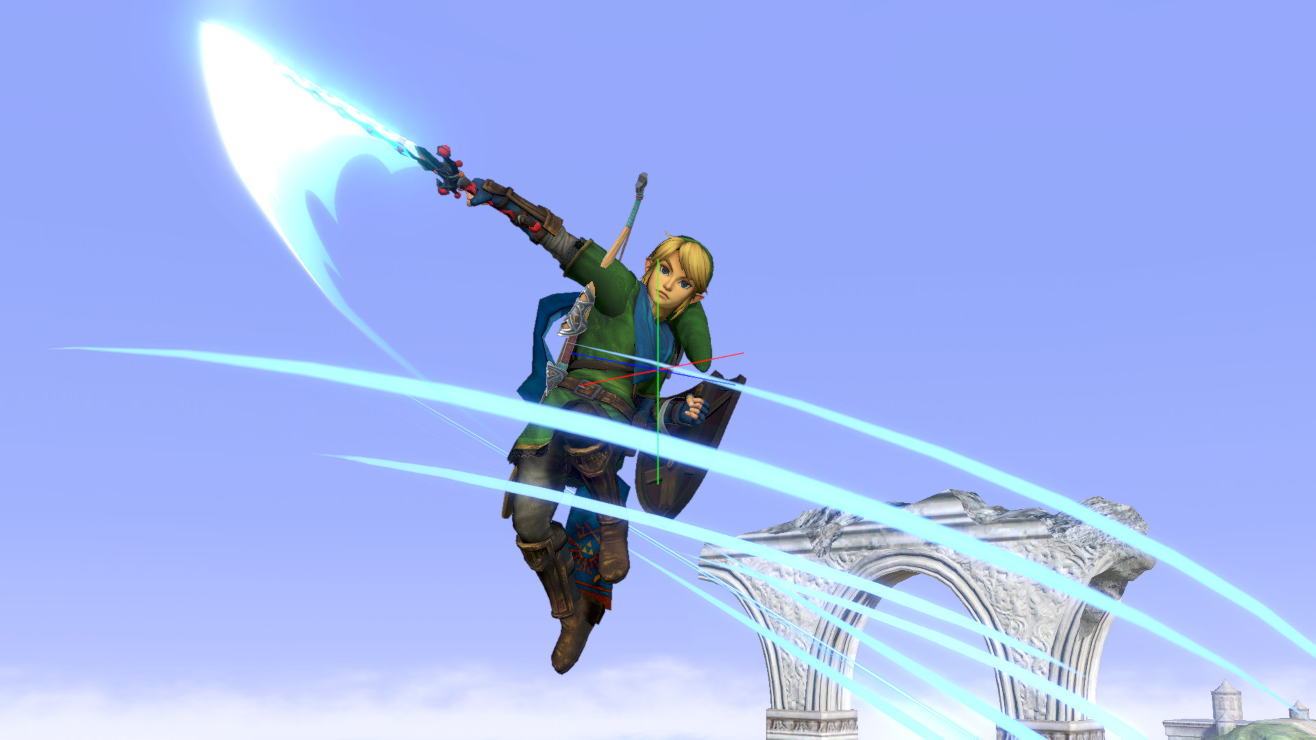 Hyrule Warriors Link over BotW Link Mod for Super Smash Bros. Ultimate ...