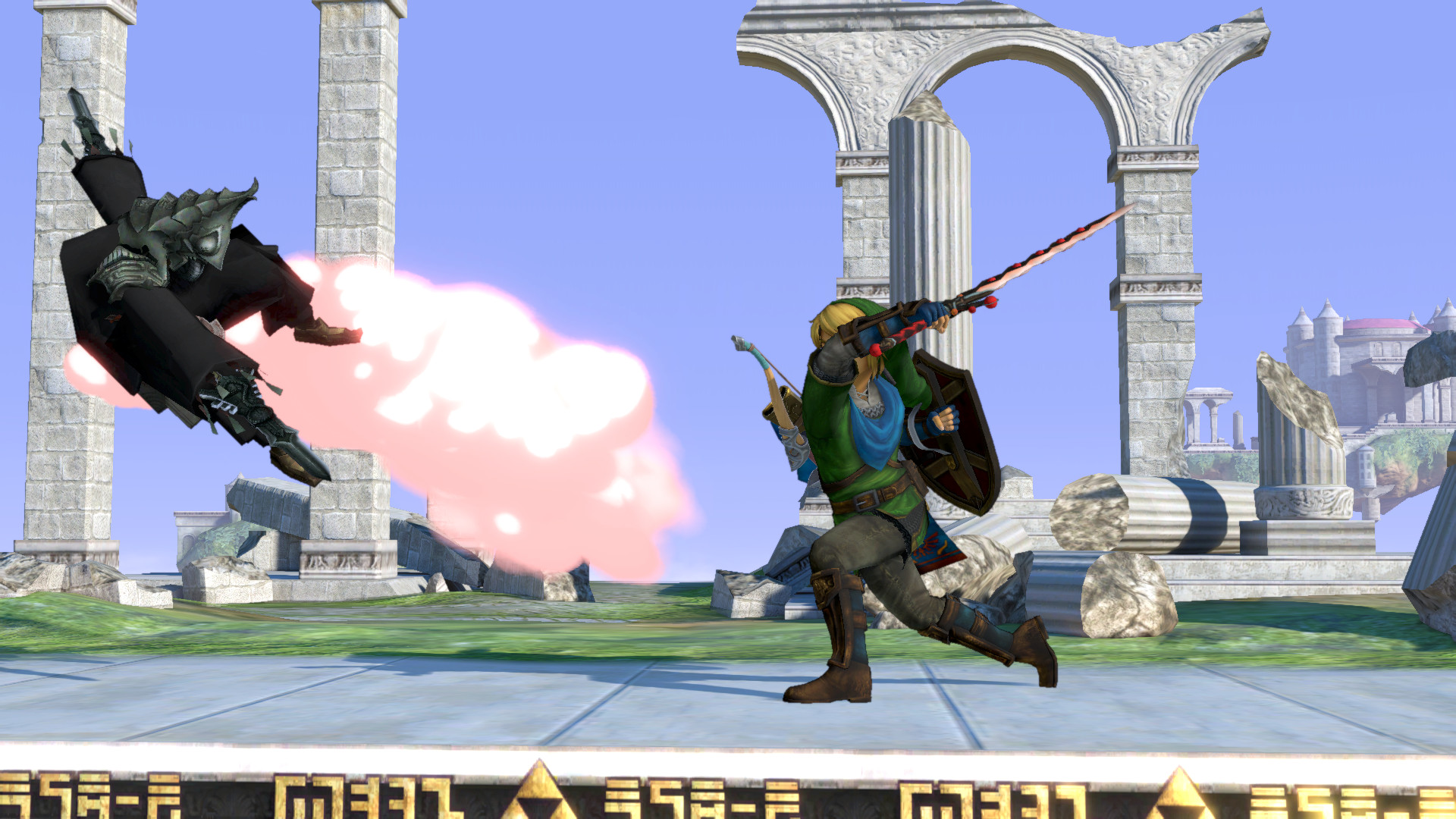 Hyrule Warriors Link over BotW Link Mod for Super Smash Bros. Ultimate ...