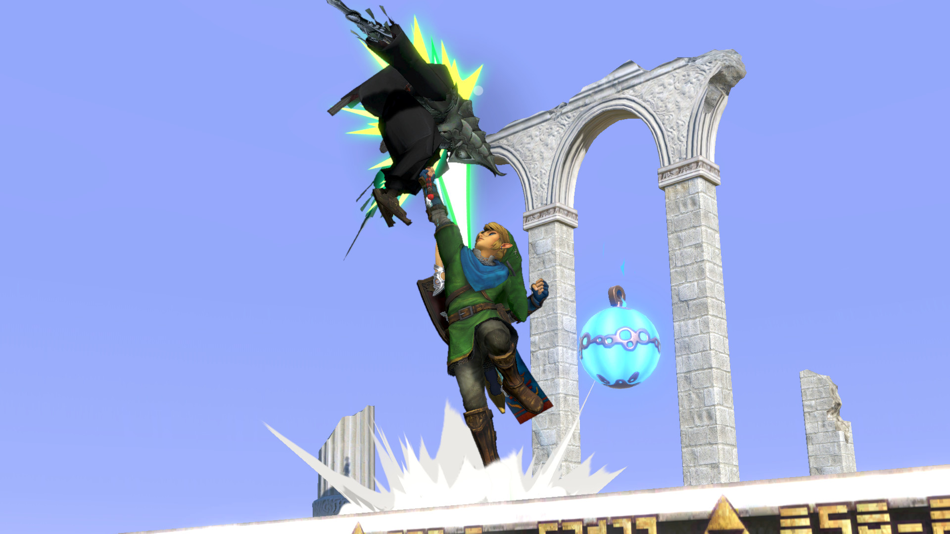 Hyrule Warriors Link over BotW Link Mod for Super Smash Bros. Ultimate ...