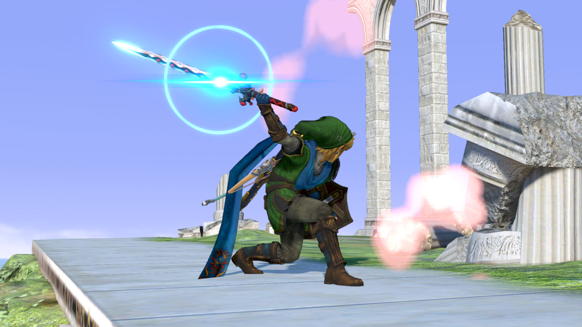 Hyrule Warriors Link over BotW Link Mod for Super Smash Bros. Ultimate ...