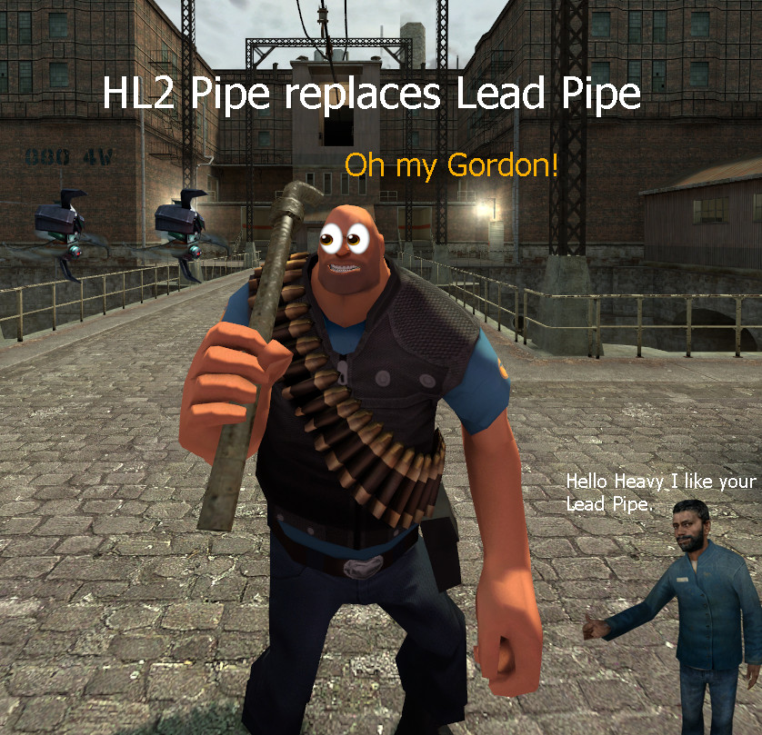 HL2 Lead Pipe Replacement Mod for Pre-Fortress 2 | PF2 Mods